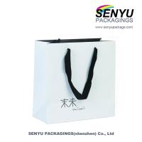 China Luxury Kraft Custom Printed Paper Gift Bags Embossing or Glossy Lamination for sale