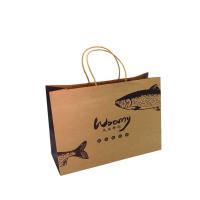 China Personalised Printed Paper Bags Kraft Paper Bags With Handle Logo Recyclable for sale