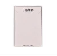 China Custom Hot Stamping Logo Printed Necklace Earring Display Card with Hanging Earring Cards for sale