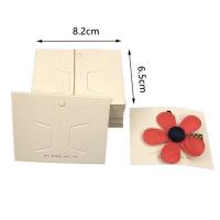 China Brief Earring Necklace Jewelry Display Cards Printing Fashion Designs for sale