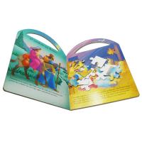 China 3D Jigsaw Puzzle Custom Printed Booklets Thick Chipboard Kids Toy Educational for sale