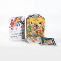 China Cardboard Fairy Tale Books For Kids Baby With Handle Film Lamination for sale