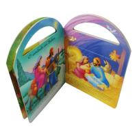 China Cardboard Fairy Tale Books For Kids Baby With Handle Film Lamination for sale
