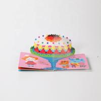 China 3D Color  Hardcover Book Printing Children Cardboard Story for sale