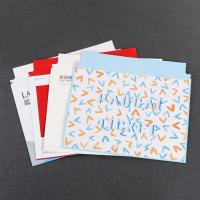 China Folded Banquet Invitation Card Invitation Paper Envelope Can Be Printed for sale