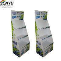 China Cardboard Display Rack Potato Chip Advertising Recycled Paper Material for sale