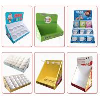 China Cardboard Display Rack Potato Chip Advertising Recycled Paper Material for sale