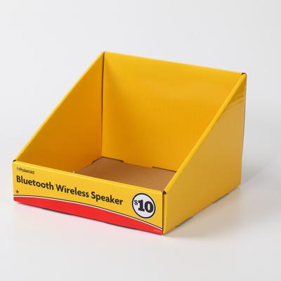 China Makeup Cardboard Display Stands / Store Counter Custom Cardboard Brochure Holders for sale