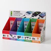 China Makeup Cardboard Display Stands / Store Counter Custom Cardboard Brochure Holders for sale