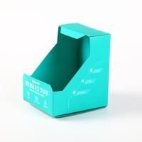 China Cardboard Counter Display Stands Foldable Corrugated PDQ Custom Retail Logo Printed for sale
