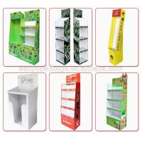 China Template Cardboard Floor Display Stands for Mockup Custom Poster Folding Pop Up for sale