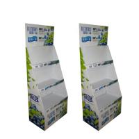 China Makeup Advertising Cardboard Display Stands / Cardboard Counter Display Stands for sale