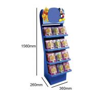 China Makeup Advertising Cardboard Display Stands / Cardboard Counter Display Stands for sale