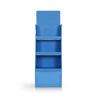 China Makeup Advertising Cardboard Display Stands / Cardboard Counter Display Stands for sale