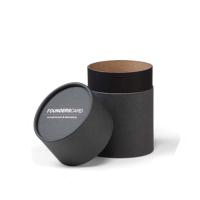 China Printed Beautiful Kraft Paper Tube Packaging For T Shirt for sale