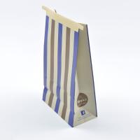 China Kraft Stand Up Pouch Brown Kraft Dried Food Packaging for sale