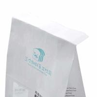 China Food Grade Packaging Kraft Paper Bag Folding Bread Packaging Bags for sale