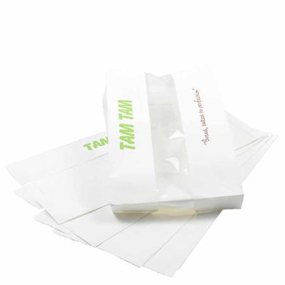 China Kraft Paper Bag Anti oil With Transparent Window For Bakeries for sale
