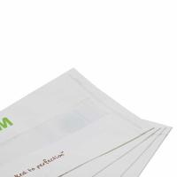 China Kraft Paper Bag Anti oil With Transparent Window For Bakeries for sale