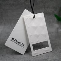 China Custom Garment Clothing Hang Tag Paper Card Printing Recycled Materials for sale