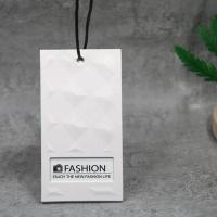 China Custom Garment Clothing Hang Tag Paper Card Printing Recycled Materials for sale