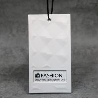 China Custom Garment Clothing Hang Tag Paper Card Printing Recycled Materials for sale