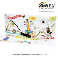 China Digital Printing Paper Hang Tags / Thank You Invitation Christmas Greeting Card for sale