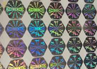 China Laser Silver Printable Label Stickers Self Adhesive For Electronics Products for sale