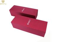 China Wine Storage Boxes Cardboard 1200gsm Rigid Gift Handmade Size Customized for sale