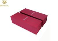China Wine Storage Boxes Cardboard 1200gsm Rigid Gift Handmade Size Customized for sale