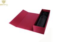China Wine Storage Boxes Cardboard 1200gsm Rigid Gift Handmade Size Customized for sale
