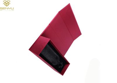 China Wine Storage Boxes Cardboard 1200gsm Rigid Gift Handmade Size Customized for sale