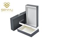 China Phone Accessories Paper Boxes For Packing / Black Paper Gift Box With Tray for sale