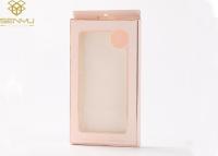 China Pink Cell Phone Case Retail Packaging Boxes For Mobile Phone Cover Box for sale