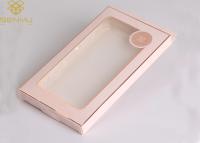 China Pink Cell Phone Case Retail Packaging Boxes For Mobile Phone Cover Box for sale