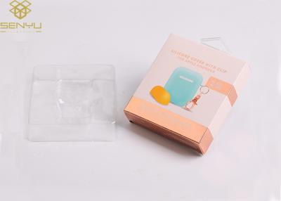 China Printed Custom Retail Boxes , Airpods Mobile Case Packaging Box Long Life for sale