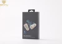 China Custom Black Earphone Mobile Accessories Packaging Magnetic Box for sale