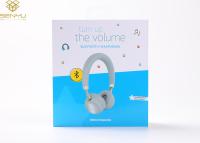 China Blue Headphone Handmade Mobile Accessories Packaging Box for sale