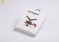 China Environmental White Lens Support Paper Box Packaging For Camera Parts for sale
