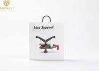 China Environmental White Lens Support Paper Box Packaging For Camera Parts for sale