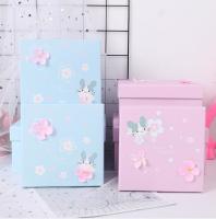 China Square Paper Lid And Base CMYK Printing Gift Box Packaging for sale