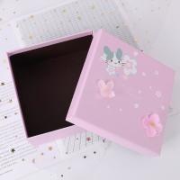 China Square Paper Lid And Base CMYK Printing Gift Box Packaging for sale