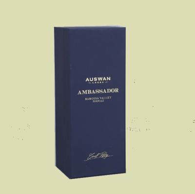 China Champagne 1357g Cardboard Wine Box Packaging With Insert for sale