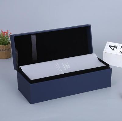 China Recycled Stamping 1500gsm Cardboard Wine Box for sale