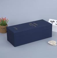 China Recycled Stamping 1500gsm Cardboard Wine Box for sale