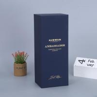 China Recycled Stamping 1500gsm Cardboard Wine Box for sale