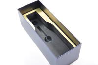 China Red Glossy 1500g Cardboard Wine Bottle Storage Boxes for sale