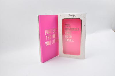 China Hot Stamping CMYK 300gsm Mobile Phone Packaging Box for sale