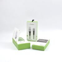 China 400gsm Mobile Phone Data Cable Packaging Box for sale