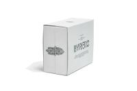 China 1000g Cardboard Sleeve White Paper Gift Box Glossy Lamination Printing for sale
